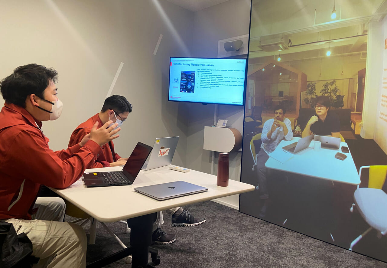 空間共有システム「tonari」を活用した、日本の町工場による海外スタートアップの遠隔ものづくり支援実証を開始 | リバネス